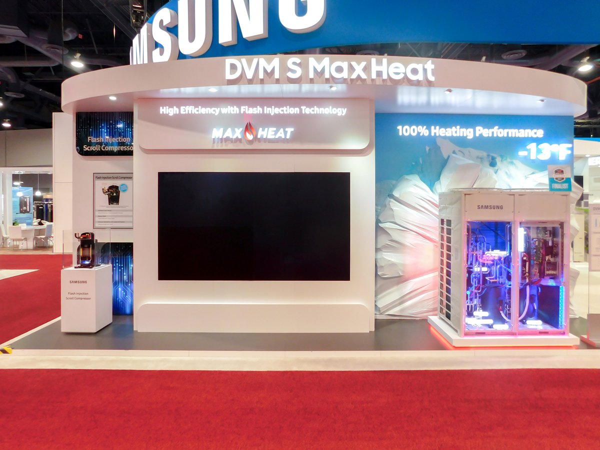 Large Island Trade Show Booths