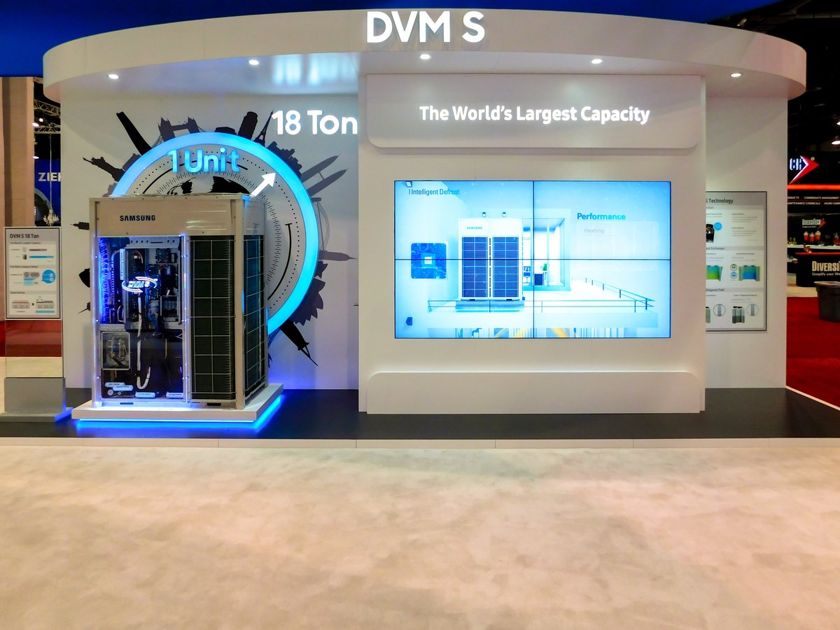 Large Island Trade Show Booths