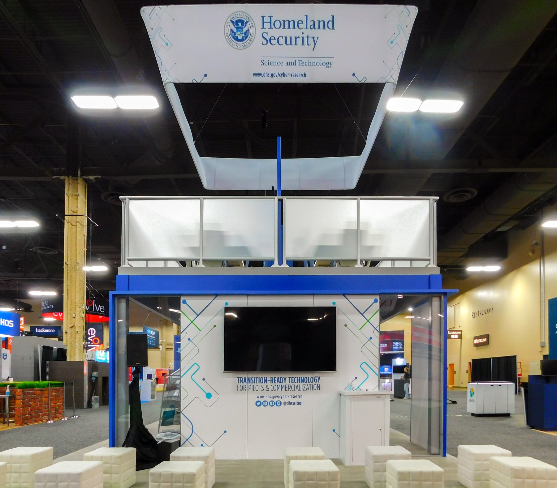 Two Story Trade Show Booth
